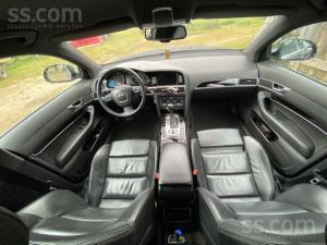 Black Audi A6 2009 in Riga, with an engine capacity of 2.70 L and mileage of 349 thousand km for 6200 €, photo 23 on AUTOMOTO.COM.LV