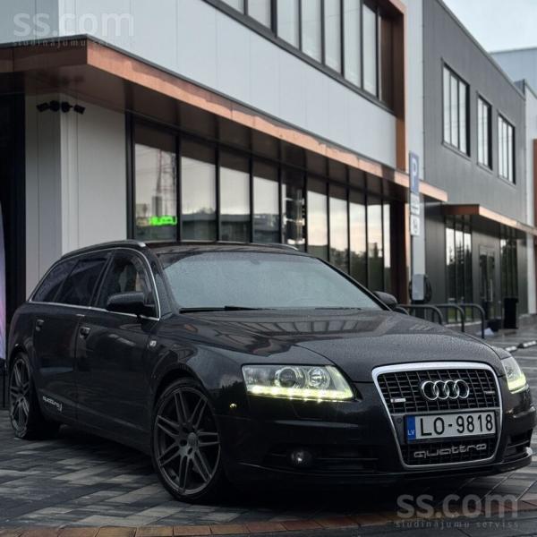 Melns Audi A6 2009 Rīga, ar dzinēja tilpumu 3.00 L un nobraukumu 325 tūkst. km par 4450 €, foto 1 vietnē AUTOMOTO.COM.LV