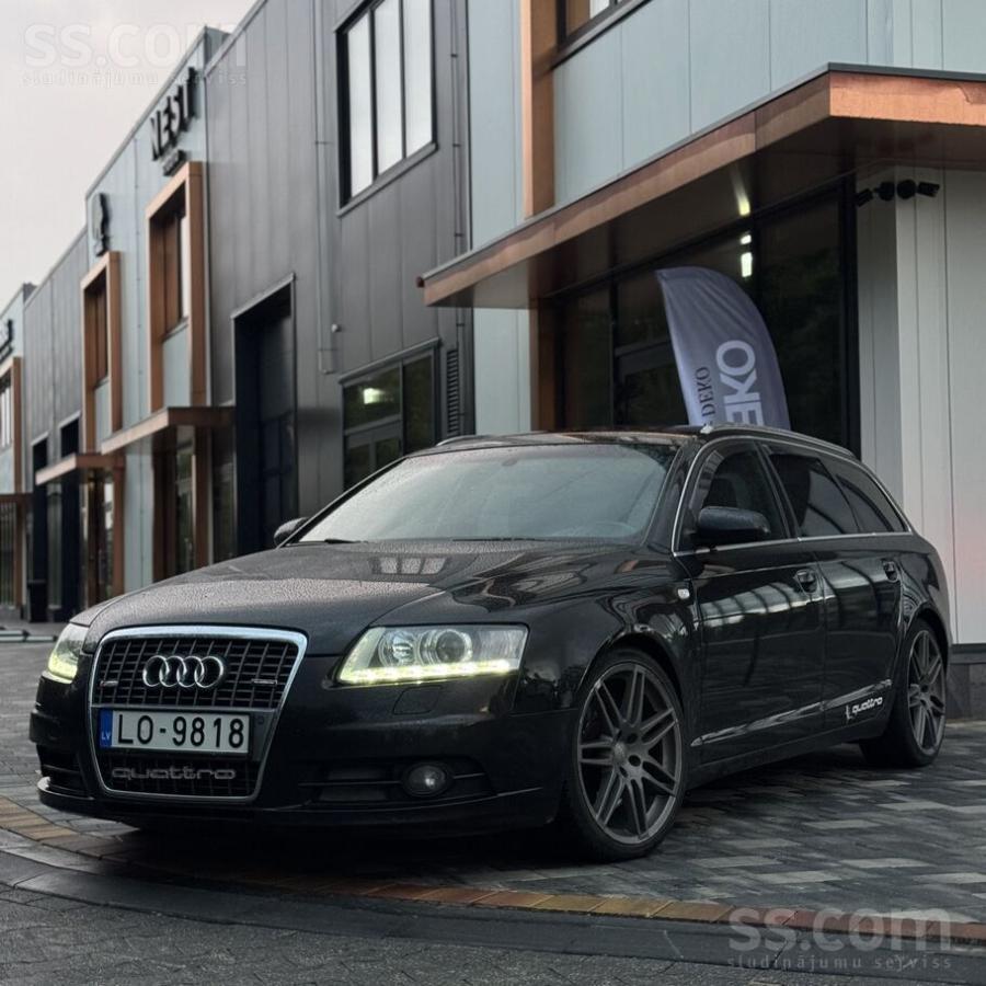Melns Audi A6 2009 Rīga, ar dzinēja tilpumu 3.00 L un nobraukumu 325 tūkst. km par 4450 €, foto 4 vietnē AUTOMOTO.COM.LV