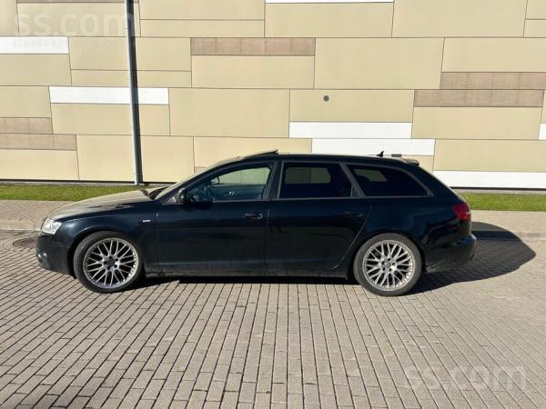 Black Audi A6 2009 in Limbazi, with an engine capacity of 3.00 L and mileage of 368 thousand km for 6800 €, photo 4 on AUTOMOTO.COM.LV