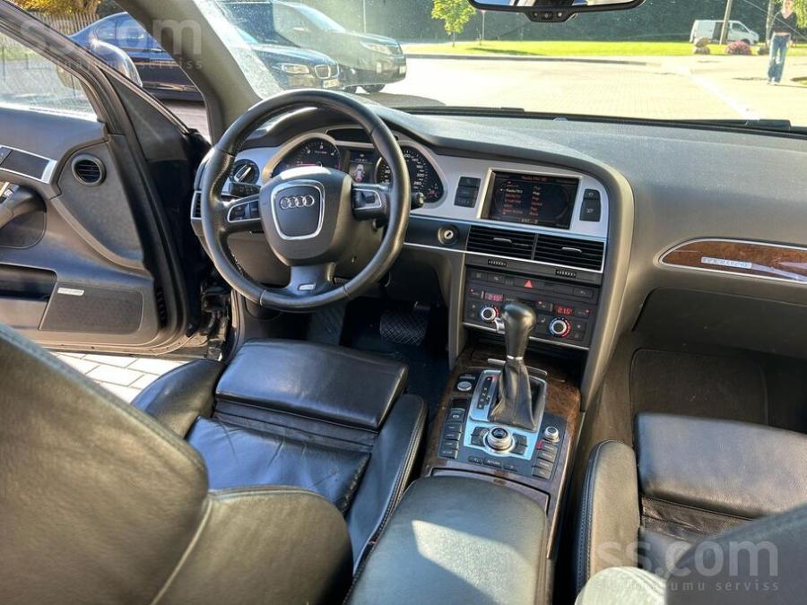 Melns Audi A6 2009 Limbaži, ar dzinēja tilpumu 3.00 L un nobraukumu 368 tūkst. km par 6800 €, foto 12 vietnē AUTOMOTO.COM.LV