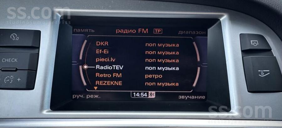 Черный Ауди А6 2009 в Резекне, объемом двигателя 3.00 л и пробегом 243 тыс. км за 6490 €, фото 22 на AUTOMOTO.COM.LV