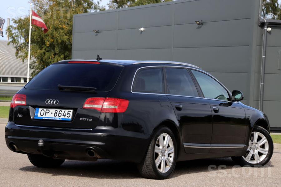 Melns Audi A6 2009 Tukums, ar dzinēja tilpumu 2.00 L un nobraukumu 306 tūkst. km par 3500 €, foto 4 vietnē AUTOMOTO.COM.LV