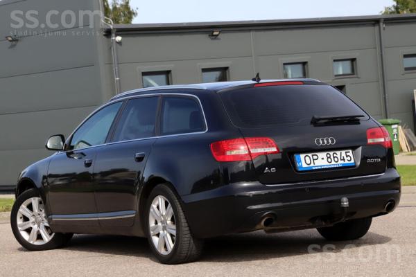 Black Audi A6 2009 in Tukums, with an engine capacity of 2.00 L and mileage of 306 thousand km for 3500 €, photo 5 on AUTOMOTO.COM.LV