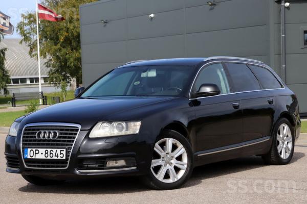 Black Audi A6 2009 in Tukums, with an engine capacity of 2.00 L and mileage of 306 thousand km for 3500 €, photo 7 on AUTOMOTO.COM.LV