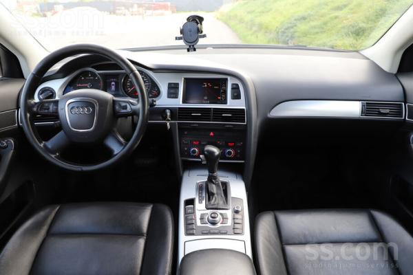 Black Audi A6 2009 in Tukums, with an engine capacity of 2.00 L and mileage of 306 thousand km for 3500 €, photo 9 on AUTOMOTO.COM.LV