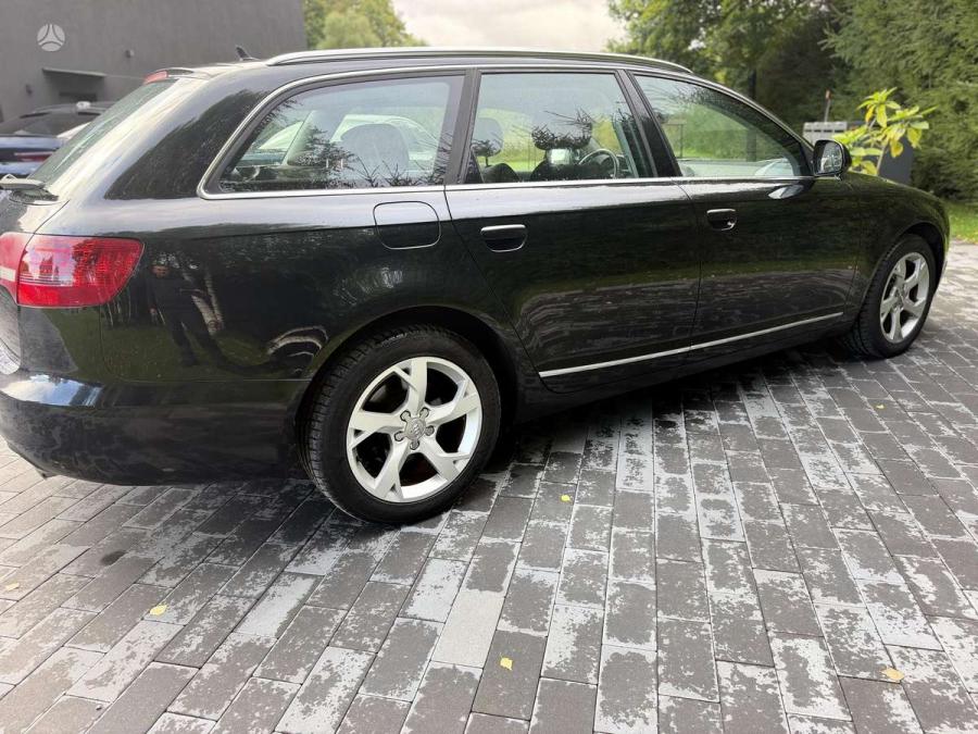 Black Audi A6 2009 in Kazlu Ruda, with an engine capacity of 1.98 L and mileage of 207 thousand km for 3350 €, photo 4 on AUTOMOTO.COM.LV