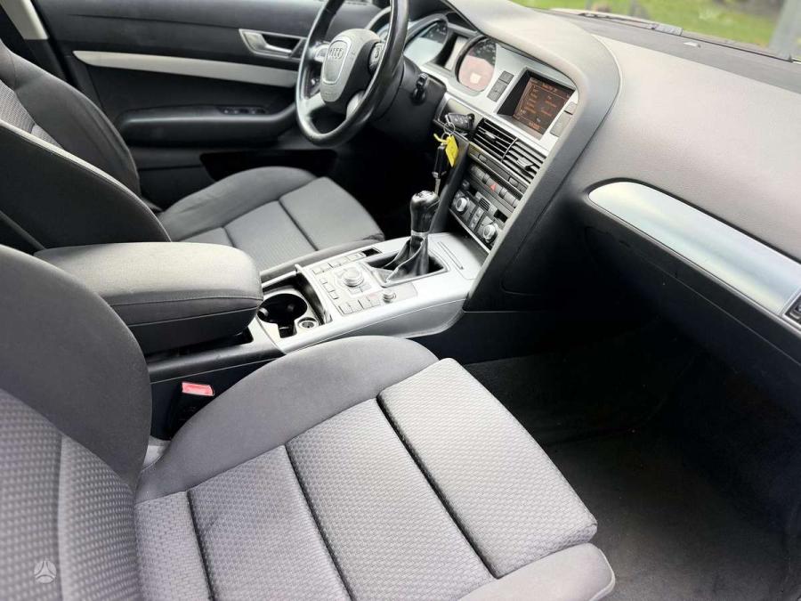 Black Audi A6 2009 in Kazlu Ruda, with an engine capacity of 1.98 L and mileage of 207 thousand km for 3350 €, photo 5 on AUTOMOTO.COM.LV