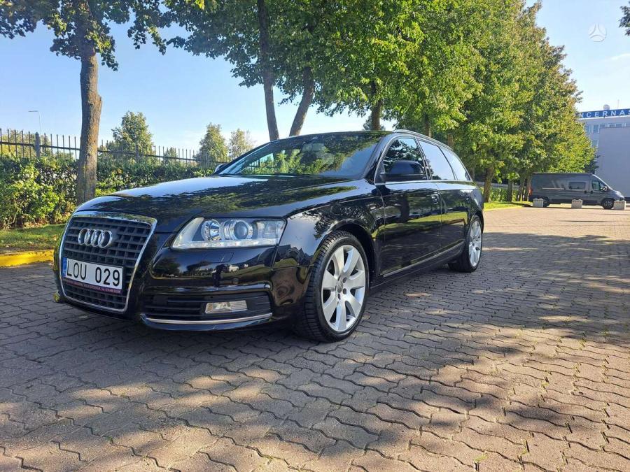 Black Audi A6 2009 in Marijampole, with an engine capacity of 2.70 L and mileage of 344 thousand km for 5500 €, photo 1 on AUTOMOTO.COM.LV