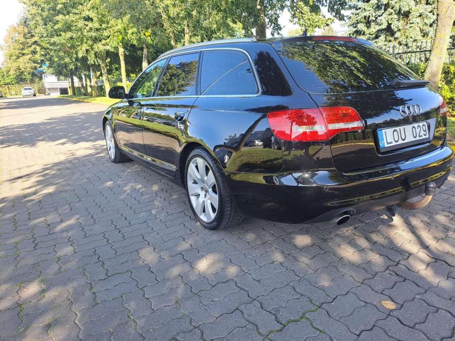 Black Audi A6 2009 in Marijampole, with an engine capacity of 2.70 L and mileage of 344 thousand km for 5500 €, photo 4 on AUTOMOTO.COM.LV