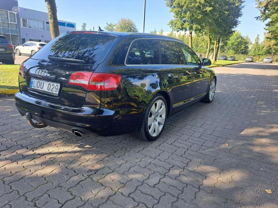 Black Audi A6 2009 in Marijampole, with an engine capacity of 2.70 L and mileage of 344 thousand km for 5500 €, photo 5 on AUTOMOTO.COM.LV
