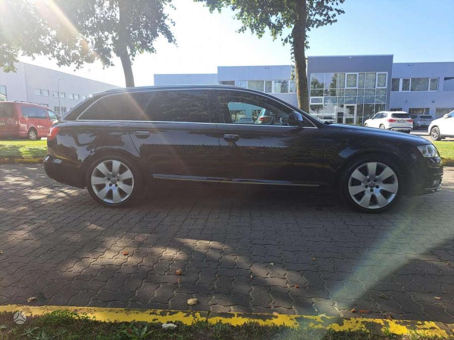 Black Audi A6 2009 in Marijampole, with an engine capacity of 2.70 L and mileage of 344 thousand km for 5500 €, photo 6 on AUTOMOTO.COM.LV