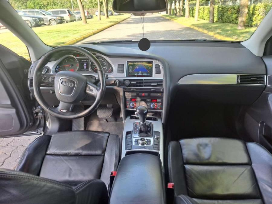 Black Audi A6 2009 in Marijampole, with an engine capacity of 2.70 L and mileage of 344 thousand km for 5500 €, photo 10 on AUTOMOTO.COM.LV