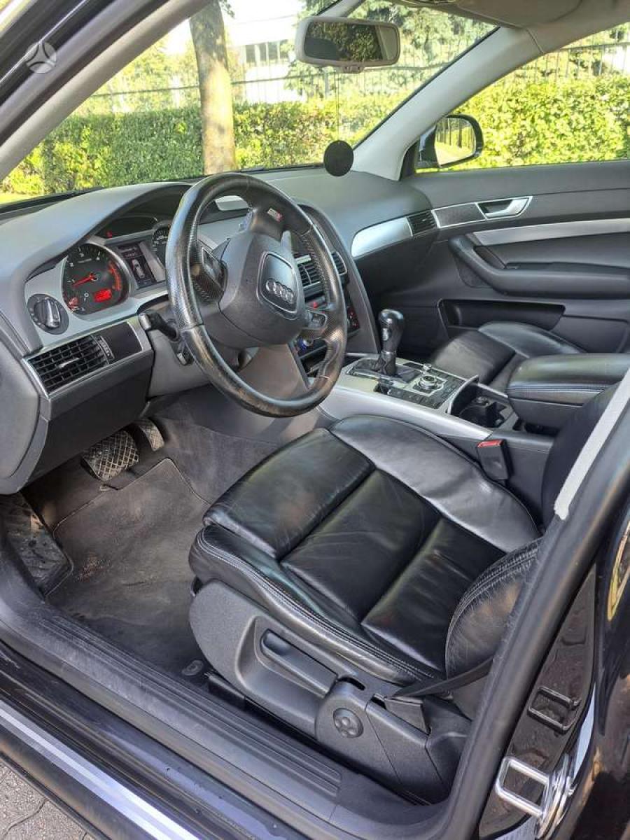Black Audi A6 2009 in Marijampole, with an engine capacity of 2.70 L and mileage of 344 thousand km for 5500 €, photo 12 on AUTOMOTO.COM.LV