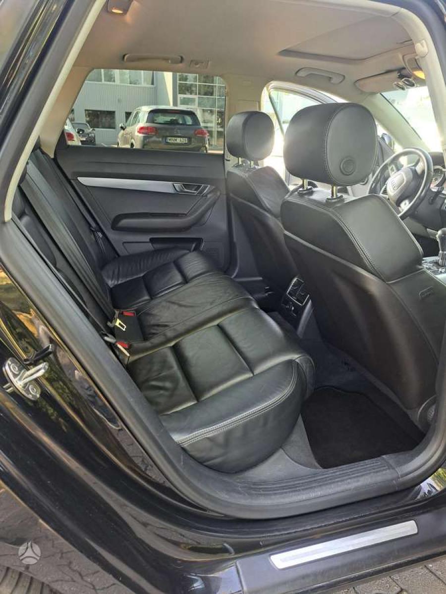 Black Audi A6 2009 in Marijampole, with an engine capacity of 2.70 L and mileage of 344 thousand km for 5500 €, photo 15 on AUTOMOTO.COM.LV