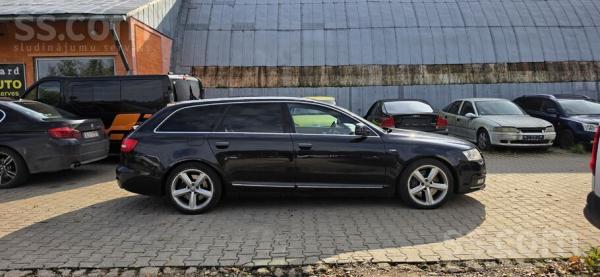 Ауди А6 2009 в Валмиера на AUTOMOTO.COM.LV Черный Ауди А6 2009 в Валмиера, объемом двигателя 2.70 л и пробегом 369 тыс. км за 3500 €, фото 3 на AUTOMOTO.COM.LV