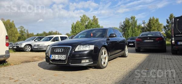 Ауди А6 2009 в Валмиера на AUTOMOTO.COM.LV Черный Ауди А6 2009 в Валмиера, объемом двигателя 2.70 л и пробегом 369 тыс. км за 3500 €, фото 7 на AUTOMOTO.COM.LV
