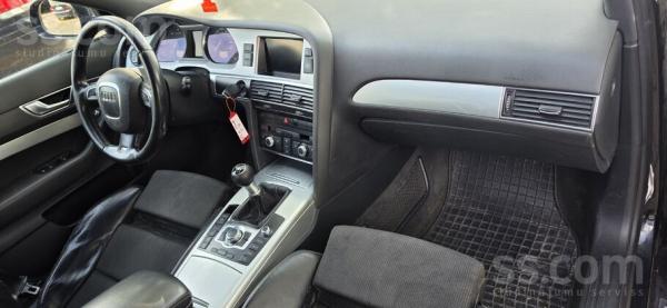 Ауди А6 2009 в Валмиера на AUTOMOTO.COM.LV Черный Ауди А6 2009 в Валмиера, объемом двигателя 2.70 л и пробегом 369 тыс. км за 3500 €, фото 10 на AUTOMOTO.COM.LV