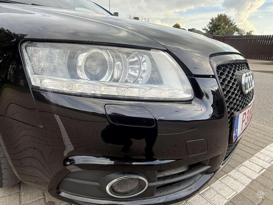 Black Audi A6 2009 in Ukmerge, with an engine capacity of 1.97 L and mileage of 287 thousand km for 3750 €, photo 6 on AUTOMOTO.COM.LV