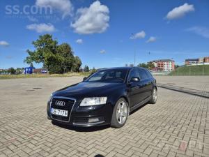 Melns Audi A6 2009 Valmiera, ar dzinēja tilpumu 3.00 L un nobraukumu 416 tūkst. km par 4850 €, foto  vietnē AUTOMOTO.COM.LV