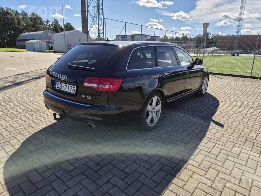 Melns Audi A6 2009 Valmiera, ar dzinēja tilpumu 3.00 L un nobraukumu 416 tūkst. km par 4850 €, foto 5 vietnē AUTOMOTO.COM.LV