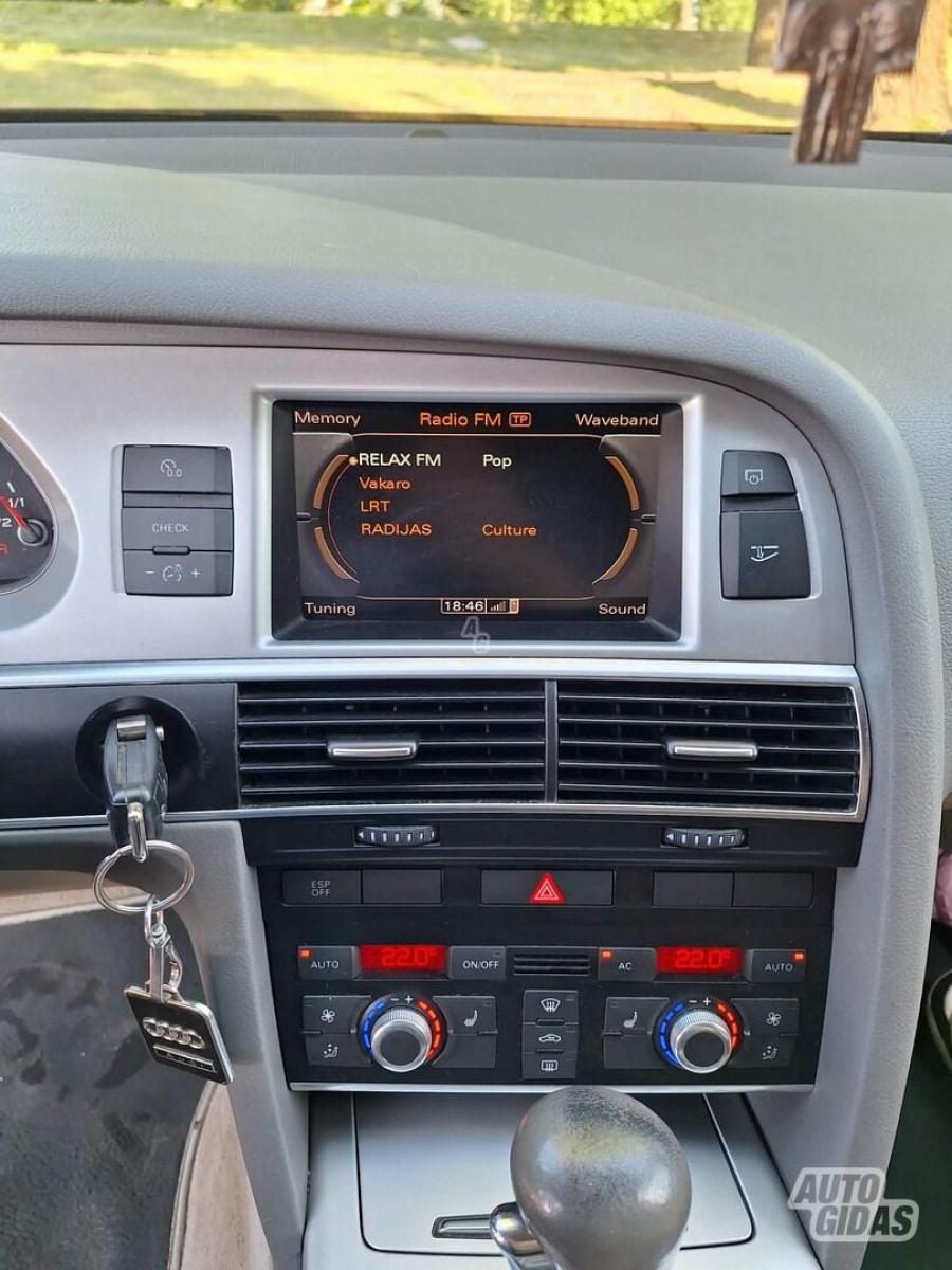 Melns Audi A6 2009 Joniškis, ar dzinēja tilpumu 2.70 L un nobraukumu 336 tūkst. km par 3300 €, foto 25 vietnē AUTOMOTO.COM.LV