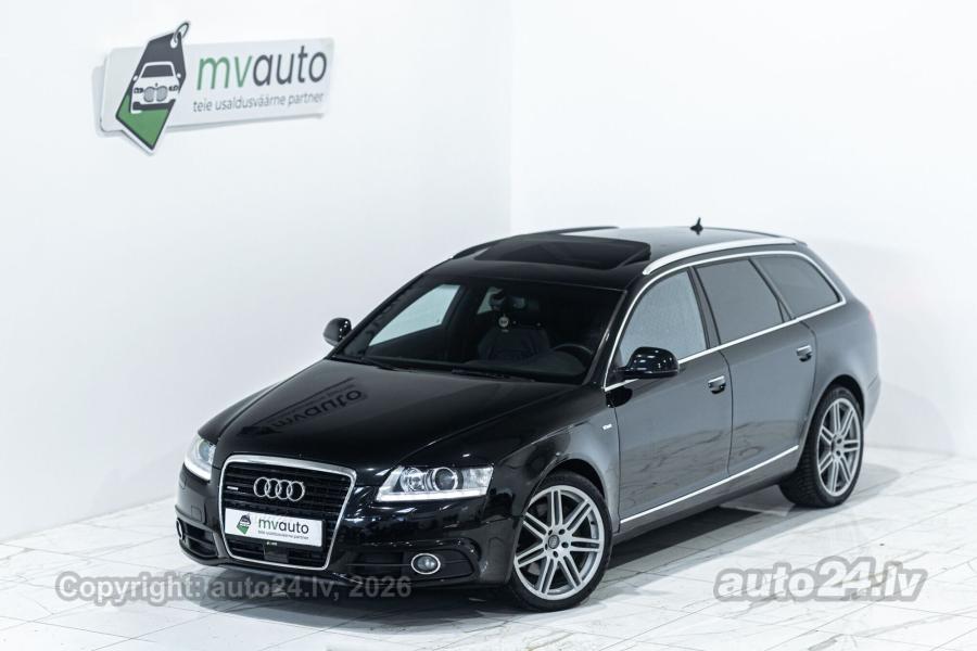 Melns Audi A6 2009 Tallina, ar dzinēja tilpumu 3.00 L un nobraukumu 296 tūkst. km par 6990 €, foto 1 vietnē AUTOMOTO.COM.LV