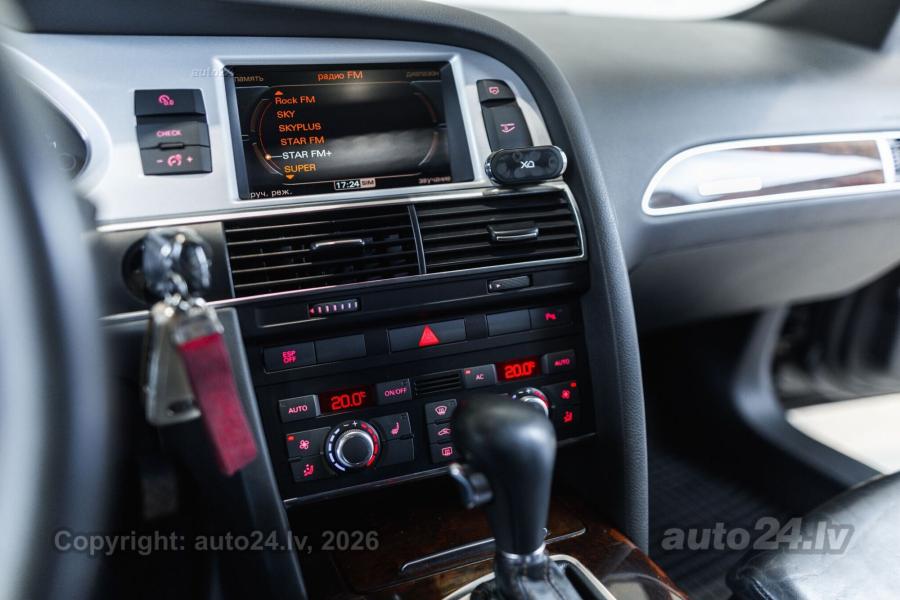 Melns Audi A6 2009 Tallina, ar dzinēja tilpumu 3.00 L un nobraukumu 296 tūkst. km par 6990 €, foto 22 vietnē AUTOMOTO.COM.LV