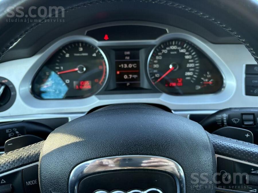 Melns Audi A6 2009 Daugavpils, ar dzinēja tilpumu 3.00 L un nobraukumu 238 tūkst. km par 5250 €, foto 14 vietnē AUTOMOTO.COM.LV
