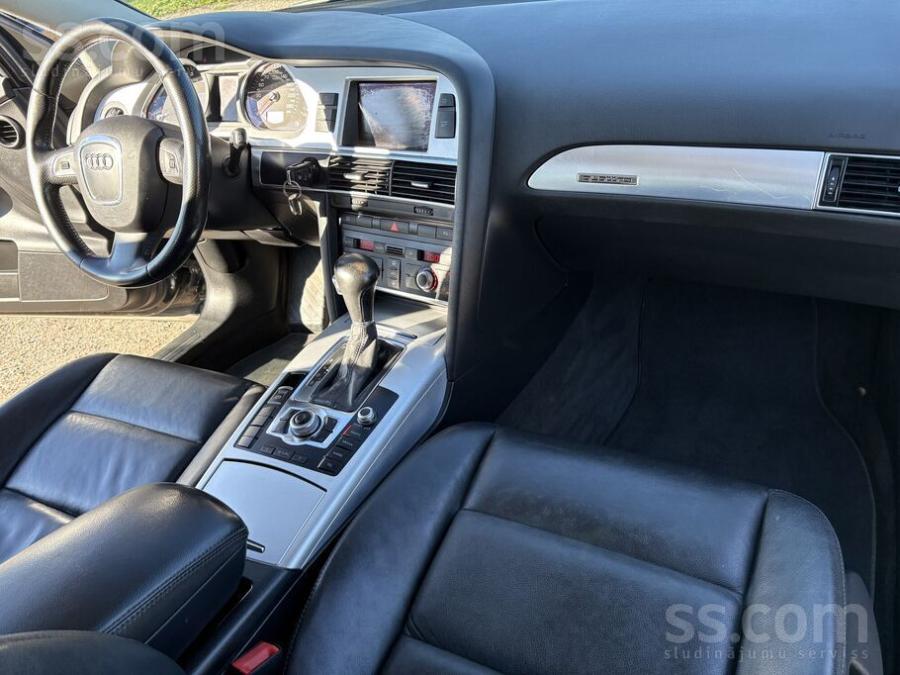 Melns Audi A6 2009 Daugavpils, ar dzinēja tilpumu 3.00 L un nobraukumu 238 tūkst. km par 5250 €, foto 24 vietnē AUTOMOTO.COM.LV