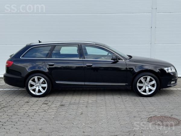 Black Audi A6 2009 in Riga, with an engine capacity of 3.00 L and mileage of 341 thousand km for 4980 €, photo 8 on AUTOMOTO.COM.LV