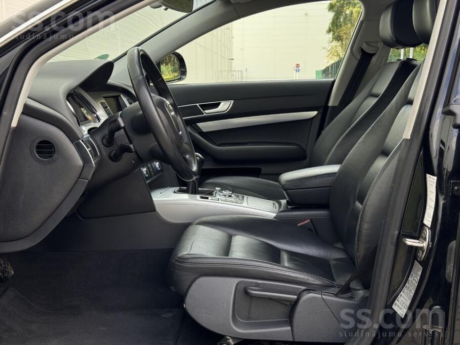 Melns Audi A6 2009 Rīga, ar dzinēja tilpumu 3.00 L un nobraukumu 341 tūkst. km par 4980 €, foto 10 vietnē AUTOMOTO.COM.LV