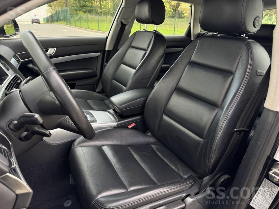 Melns Audi A6 2009 Rīga, ar dzinēja tilpumu 3.00 L un nobraukumu 341 tūkst. km par 4980 €, foto 11 vietnē AUTOMOTO.COM.LV