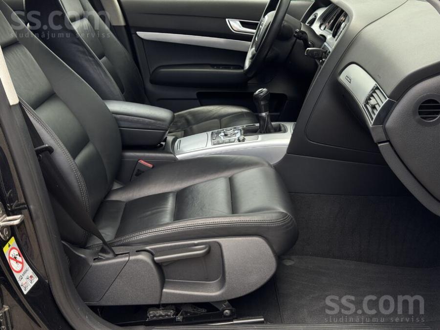 Melns Audi A6 2009 Rīga, ar dzinēja tilpumu 3.00 L un nobraukumu 341 tūkst. km par 4980 €, foto 12 vietnē AUTOMOTO.COM.LV