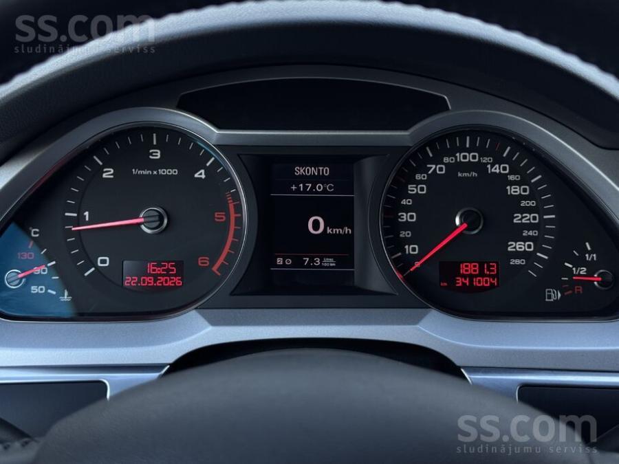 Melns Audi A6 2009 Rīga, ar dzinēja tilpumu 3.00 L un nobraukumu 341 tūkst. km par 4980 €, foto 24 vietnē AUTOMOTO.COM.LV
