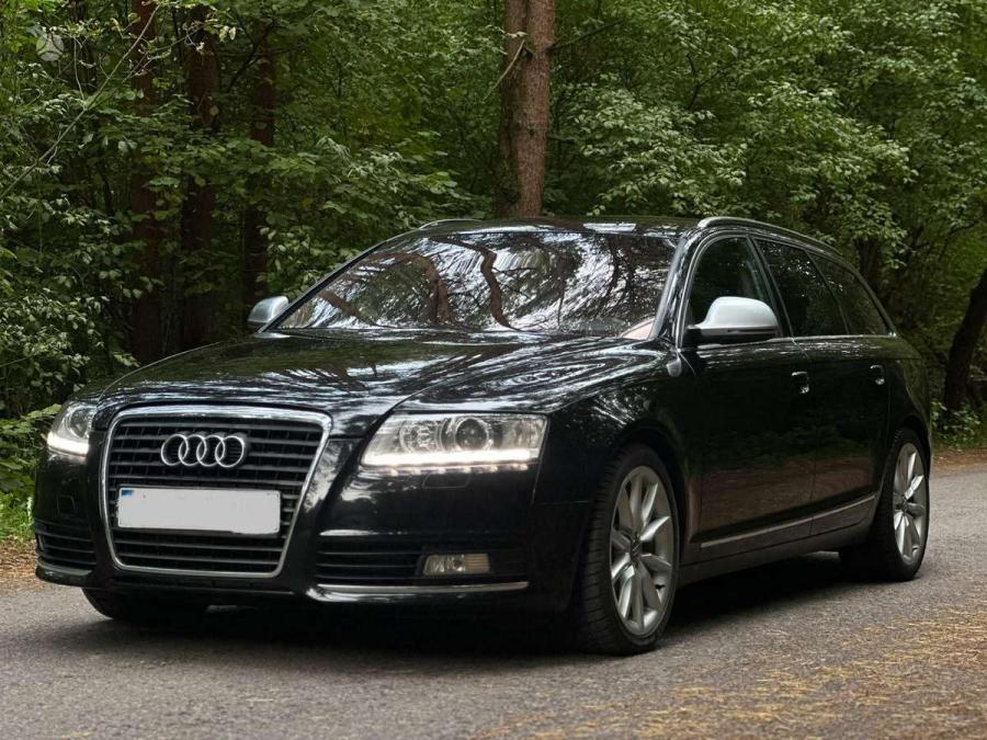 Melns Audi A6 2009 Kauņa, ar dzinēja tilpumu 1.97 L un nobraukumu 360 tūkst. km par 4999 €, foto 1 vietnē AUTOMOTO.COM.LV