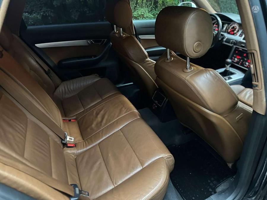 Melns Audi A6 2009 Kauņa, ar dzinēja tilpumu 1.97 L un nobraukumu 360 tūkst. km par 4999 €, foto 12 vietnē AUTOMOTO.COM.LV
