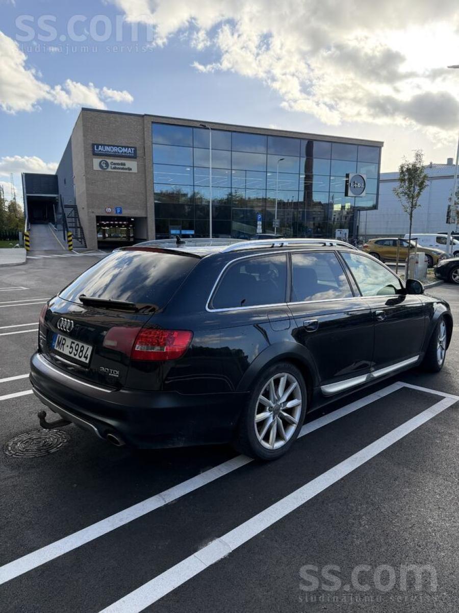Black Audi A6 2009 in Riga, with an engine capacity of 3.00 L and mileage of 289 thousand km for 3500 €, photo 3 on AUTOMOTO.COM.LV