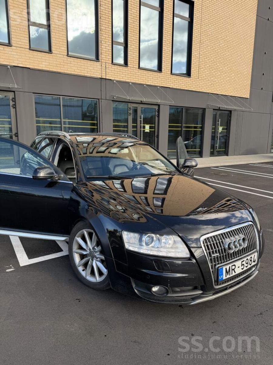 Black Audi A6 2009 in Riga, with an engine capacity of 3.00 L and mileage of 289 thousand km for 3500 €, photo 4 on AUTOMOTO.COM.LV