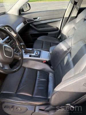 Black Audi A6 2009 in Riga, with an engine capacity of 3.00 L and mileage of 289 thousand km for 3500 €, photo 7 on AUTOMOTO.COM.LV