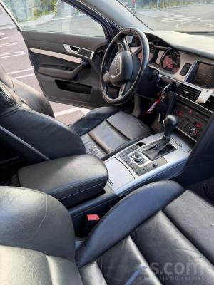 Black Audi A6 2009 in Riga, with an engine capacity of 3.00 L and mileage of 289 thousand km for 3500 €, photo 9 on AUTOMOTO.COM.LV