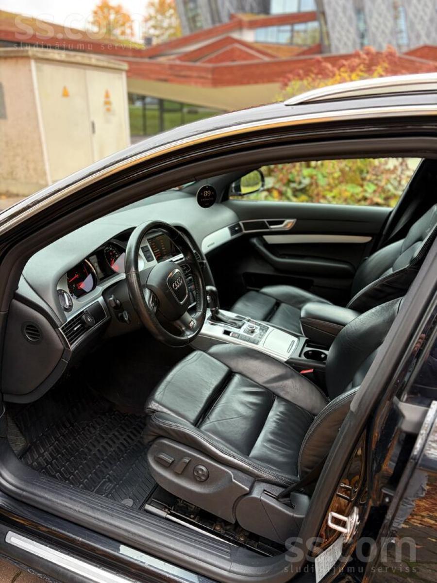 Melns Audi A6 2009 Rēzekne, ar dzinēja tilpumu 3.00 L un nobraukumu 341 tūkst. km par 6800 €, foto 11 vietnē AUTOMOTO.COM.LV