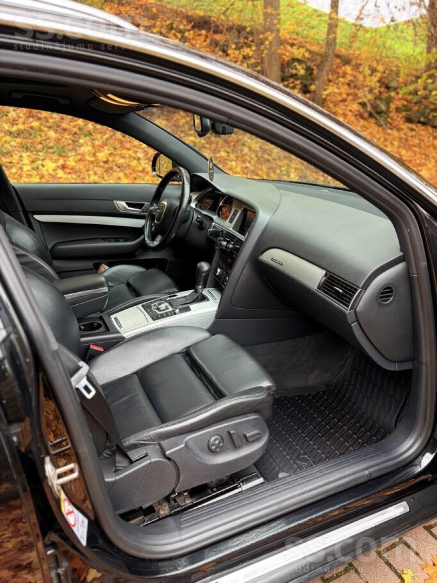 Melns Audi A6 2009 Rēzekne, ar dzinēja tilpumu 3.00 L un nobraukumu 341 tūkst. km par 6800 €, foto 13 vietnē AUTOMOTO.COM.LV