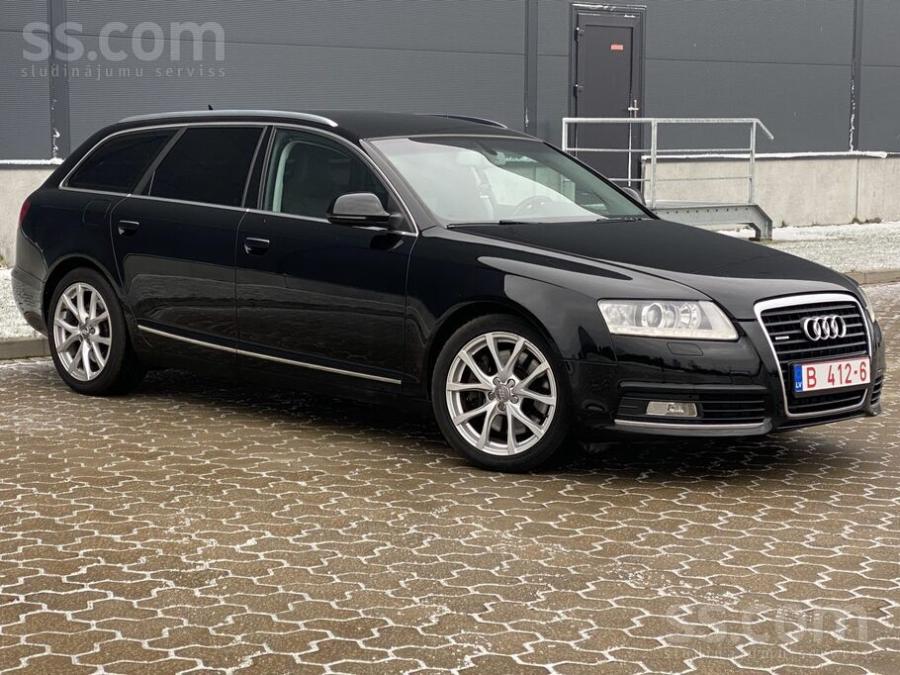 Melns Audi A6 2010 Rīga, ar dzinēja tilpumu 3.00 L un nobraukumu 269 tūkst. km par 7750 €, foto 1 vietnē AUTOMOTO.COM.LV