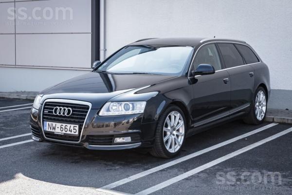 Black Audi A6 2010 in Riga, with an engine capacity of 3.00 L and mileage of 0 thousand km for 8400 €, photo 1 on AUTOMOTO.COM.LV