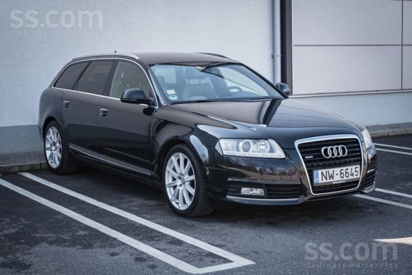 Black Audi A6 2010 in Riga, with an engine capacity of 3.00 L and mileage of 0 thousand km for 8400 €, photo 3 on AUTOMOTO.COM.LV