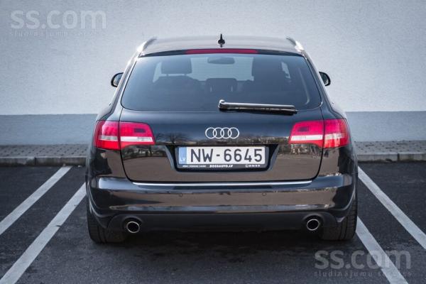 Black Audi A6 2010 in Riga, with an engine capacity of 3.00 L and mileage of 0 thousand km for 8400 €, photo 5 on AUTOMOTO.COM.LV