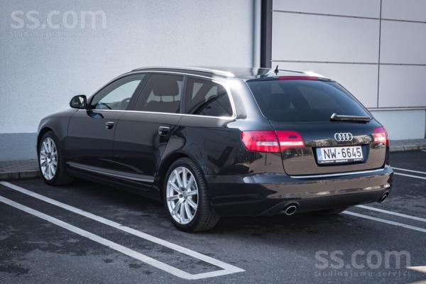 Black Audi A6 2010 in Riga, with an engine capacity of 3.00 L and mileage of 0 thousand km for 8400 €, photo 6 on AUTOMOTO.COM.LV