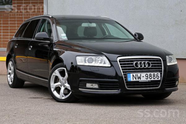 Melns Audi A6 2010 Tukums, ar dzinēja tilpumu 2.70 L un nobraukumu 295 tūkst. km par 3990 €, foto 2 vietnē AUTOMOTO.COM.LV