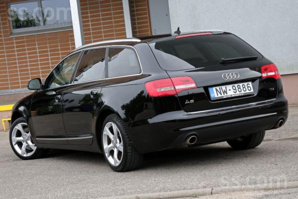 Melns Audi A6 2010 Tukums, ar dzinēja tilpumu 2.70 L un nobraukumu 295 tūkst. km par 3990 €, foto 4 vietnē AUTOMOTO.COM.LV